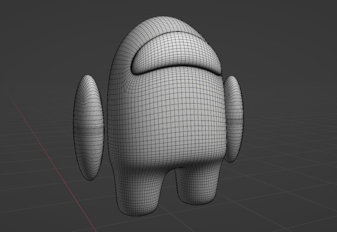 among us 3d robot model 3D model | CGTrader
