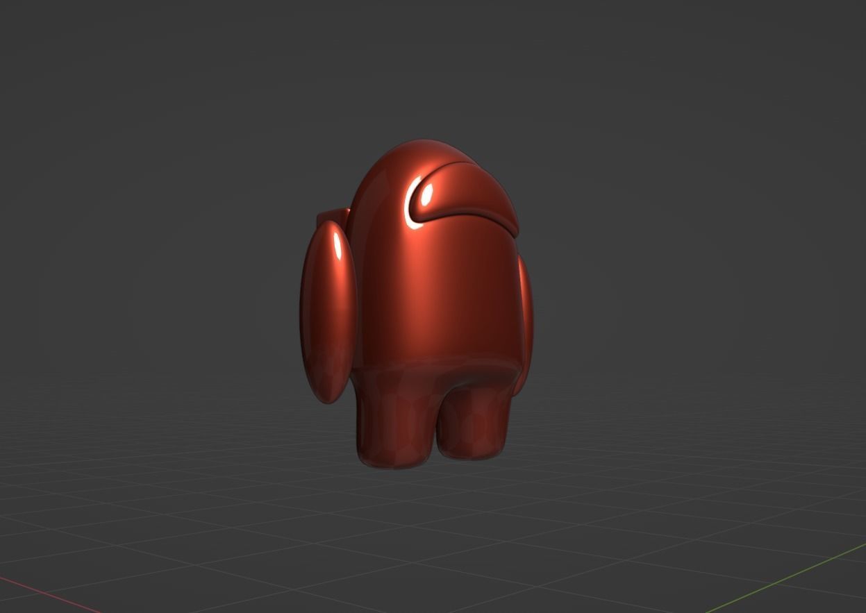 among us 3d robot model 3D model | CGTrader