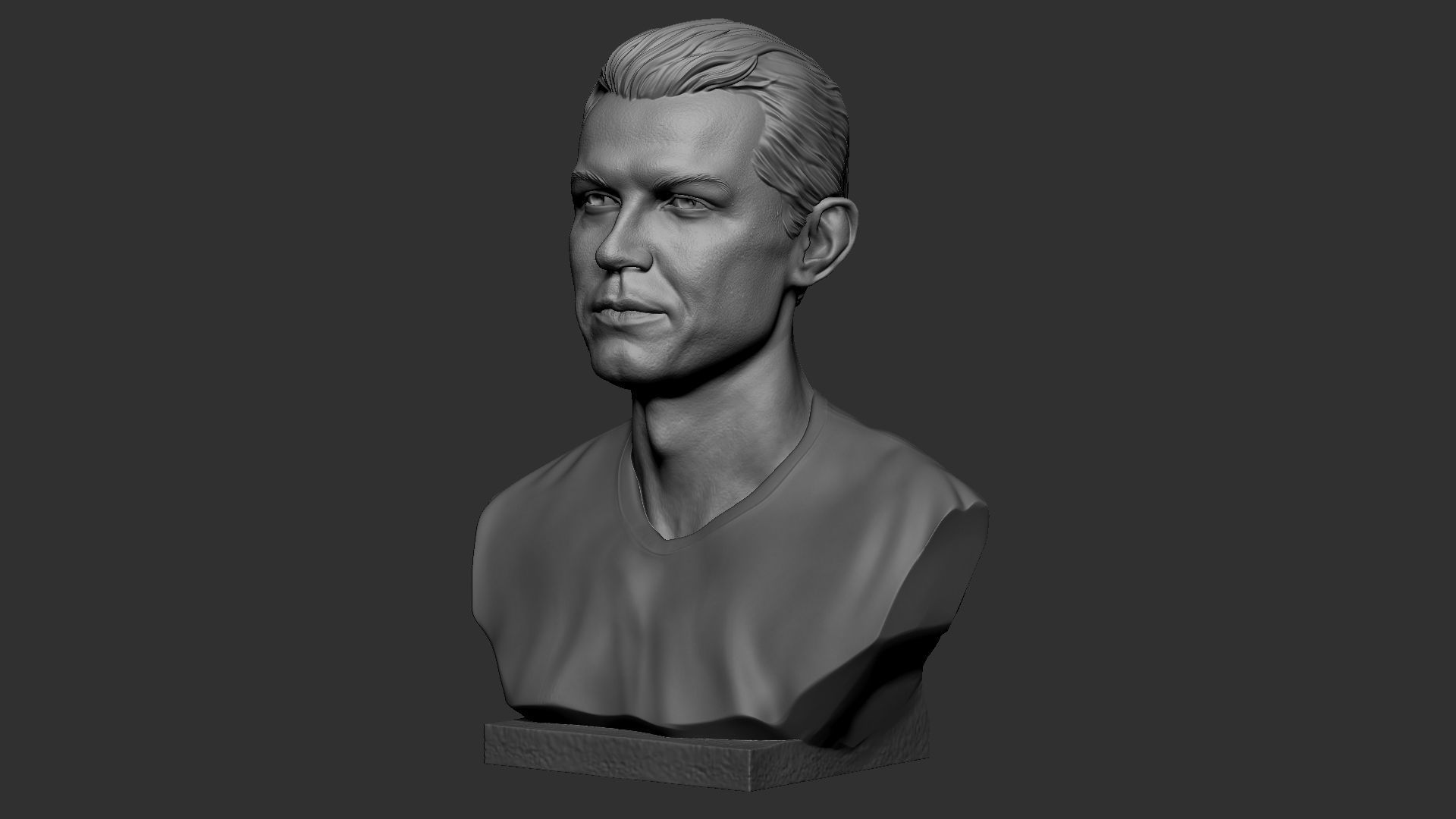 Cristiano Ronaldo 3D model 3D printable | CGTrader