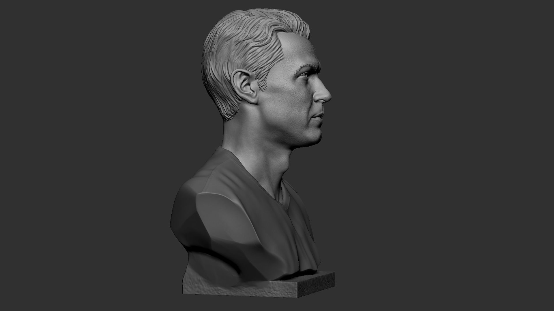 Cristiano Ronaldo 3D model 3D printable | CGTrader