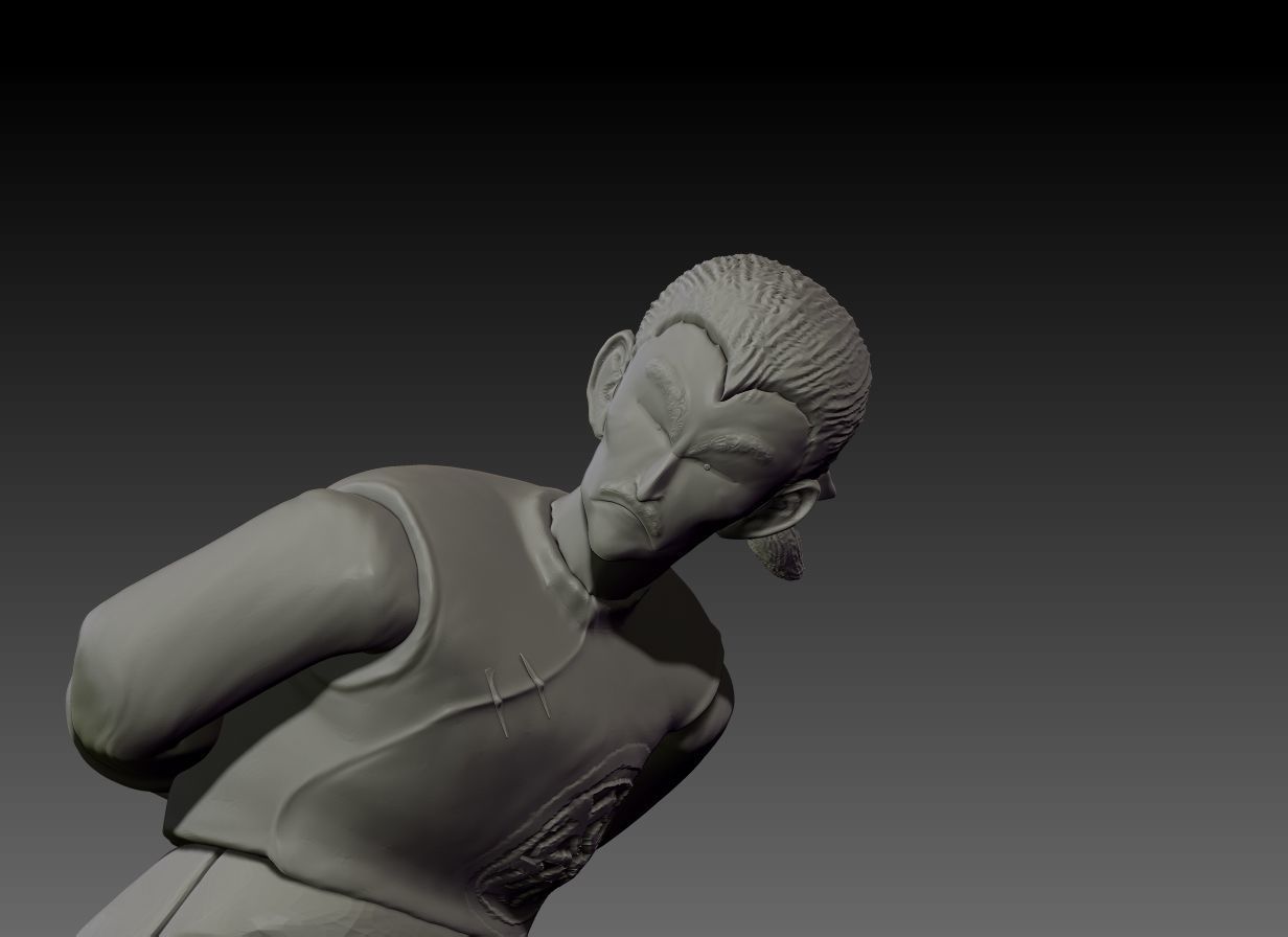 Tao Pai Pai from Dragon Ball 3D model 3D printable | CGTrader