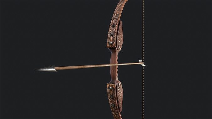 3D model Medieval Bow VR / AR / low-poly | CGTrader
