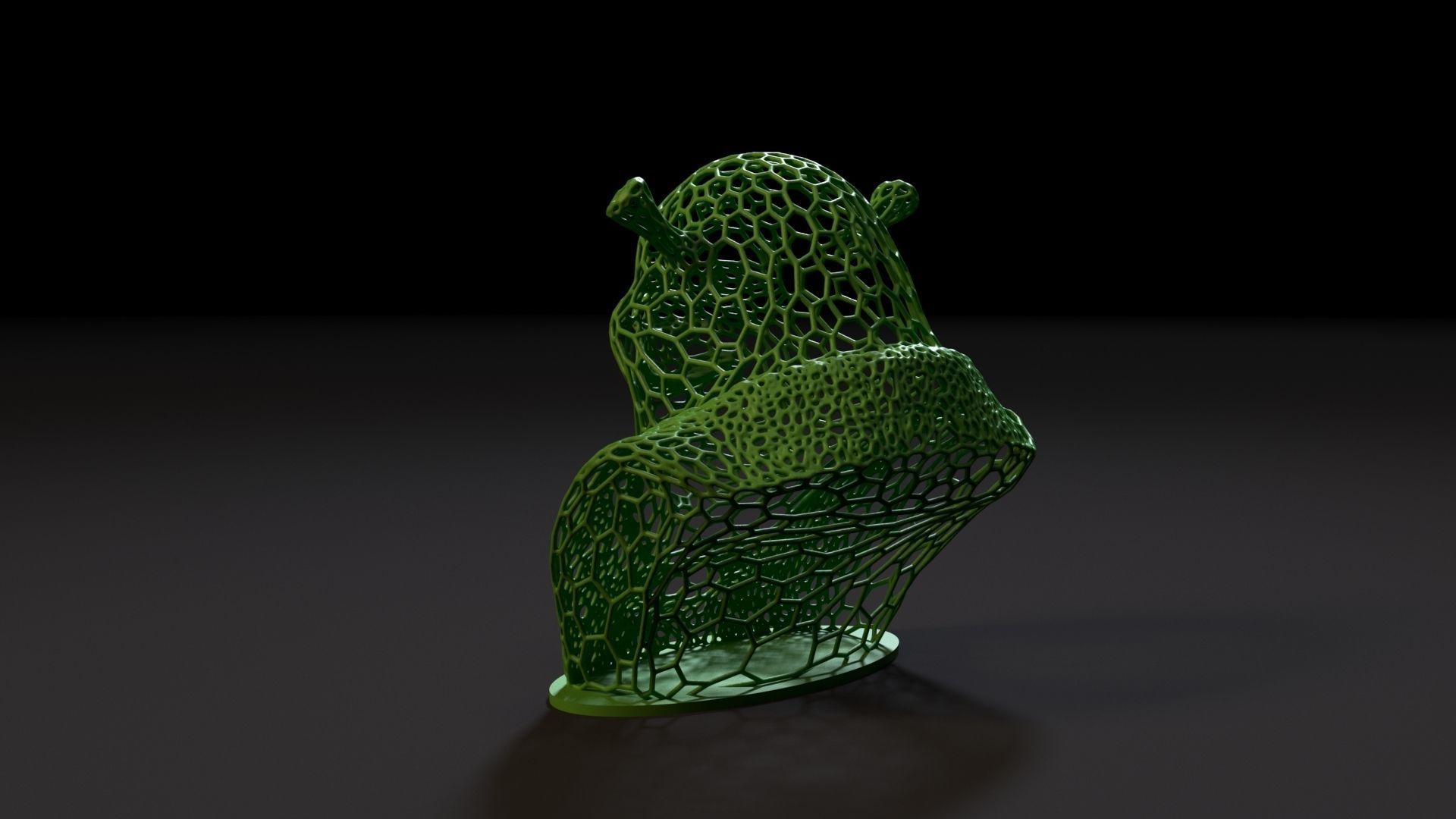 Shrek Bust 3D model 3D printable | CGTrader