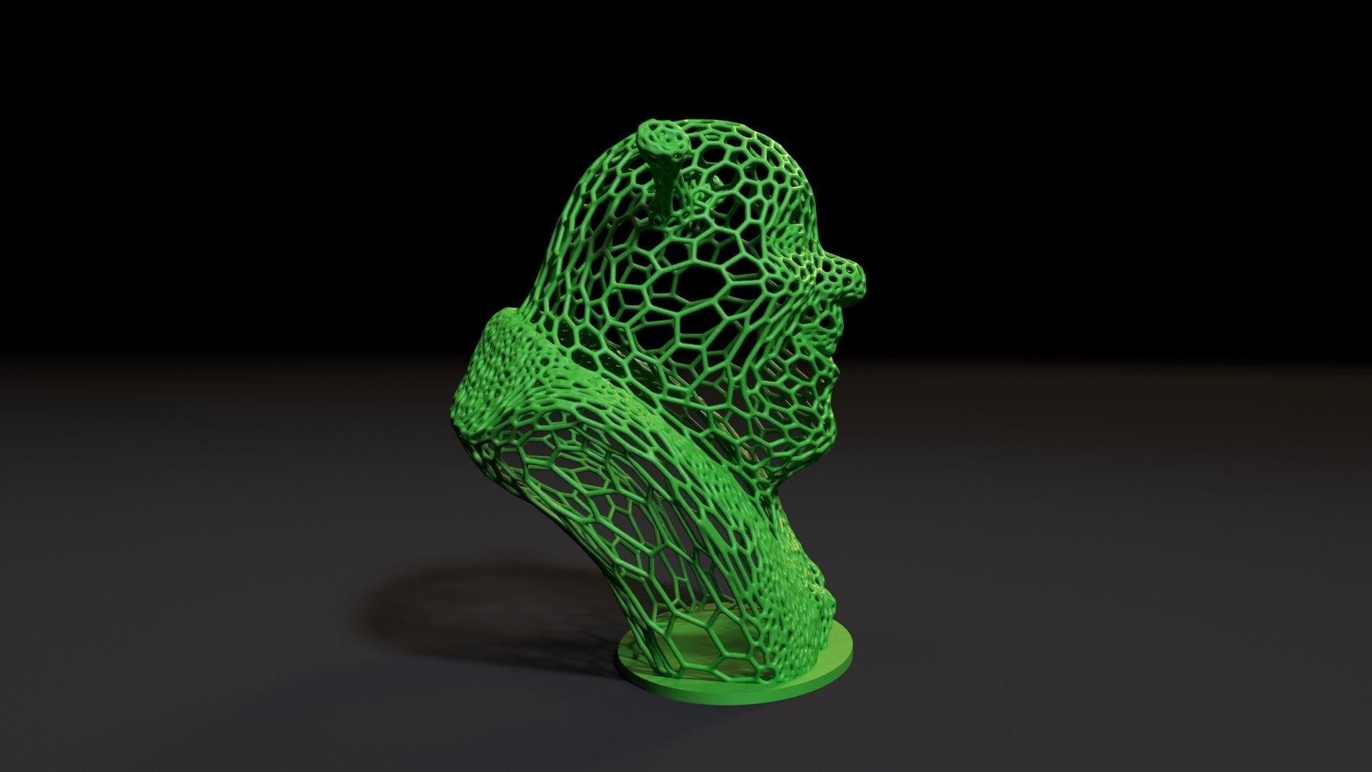 Shrek Bust 3D model 3D printable | CGTrader