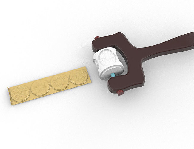 Cake Mold roller 3D model | CGTrader