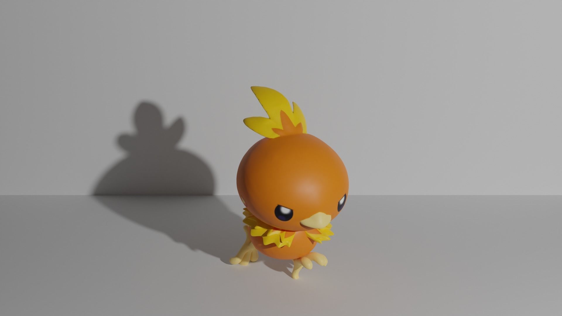 Torchic Combusken Blaziken and mega Blaziken 3D print model 3D model 3D ...