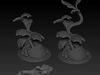 Acanthus Plant Bundle - Kingdom Death Monster 3D print terrain 3D model ...