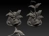 Acanthus Plant Bundle - Kingdom Death Monster 3D print terrain 3D model ...