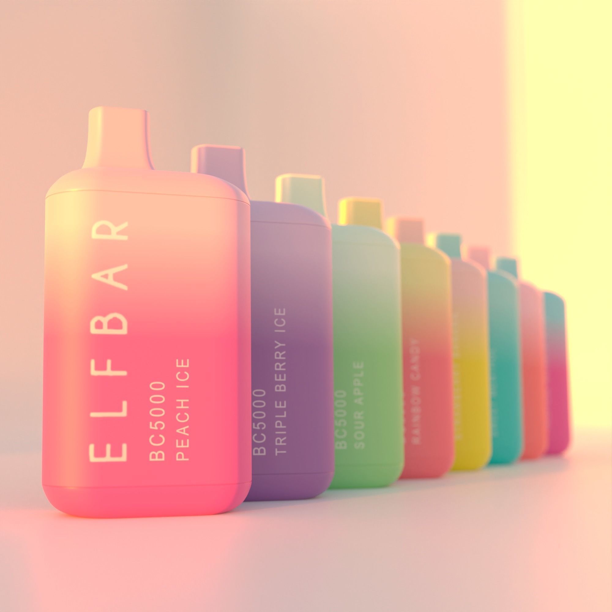 ElfBar 3D Pack Collection 8 model with textures 3D model | CGTrader