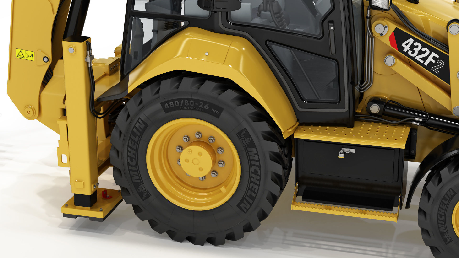 Backhoe Loader 3D model | CGTrader
