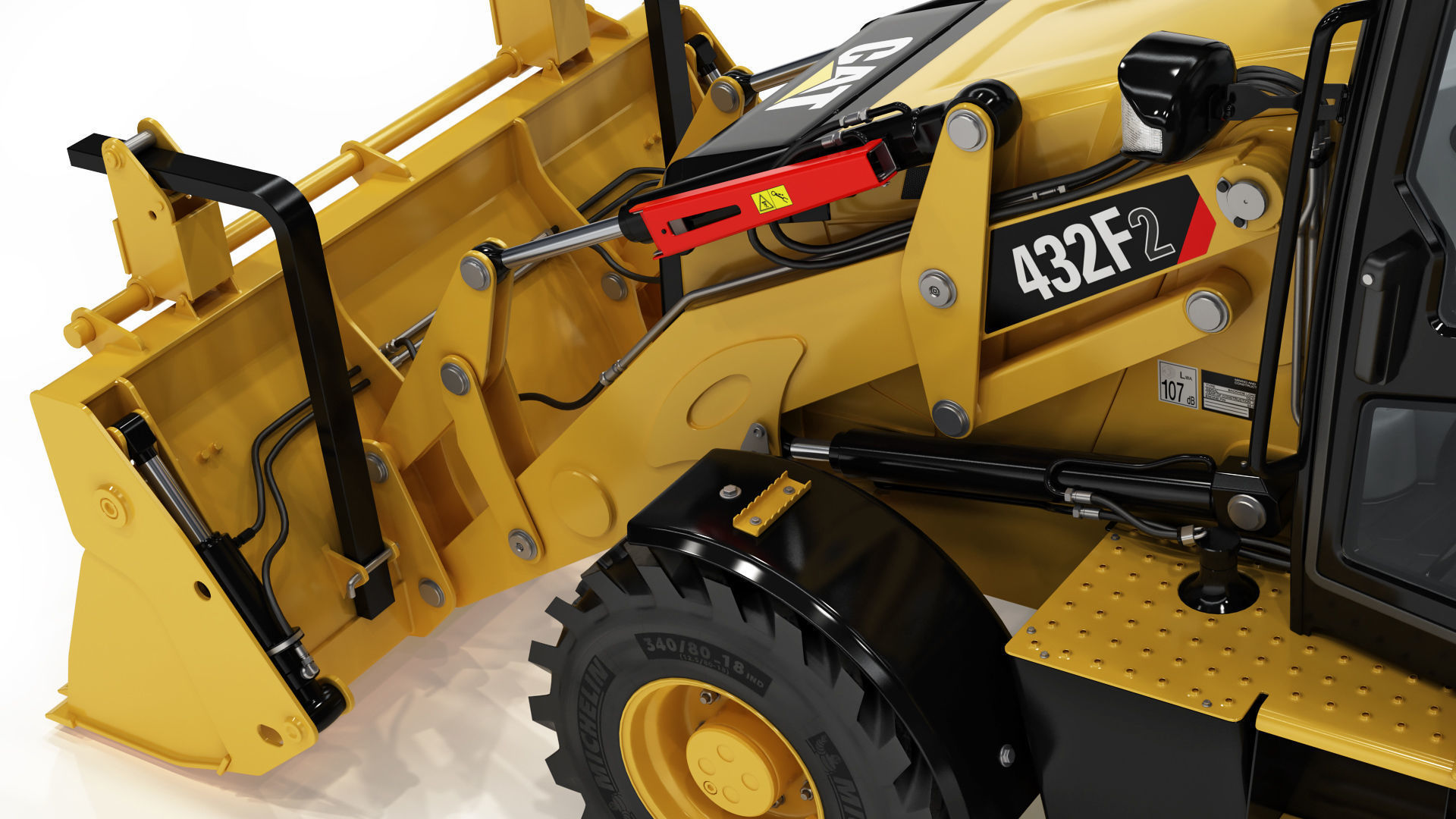 Backhoe Loader 3D model | CGTrader