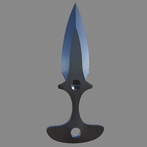 3D model Push dagger VR / AR / low-poly | CGTrader