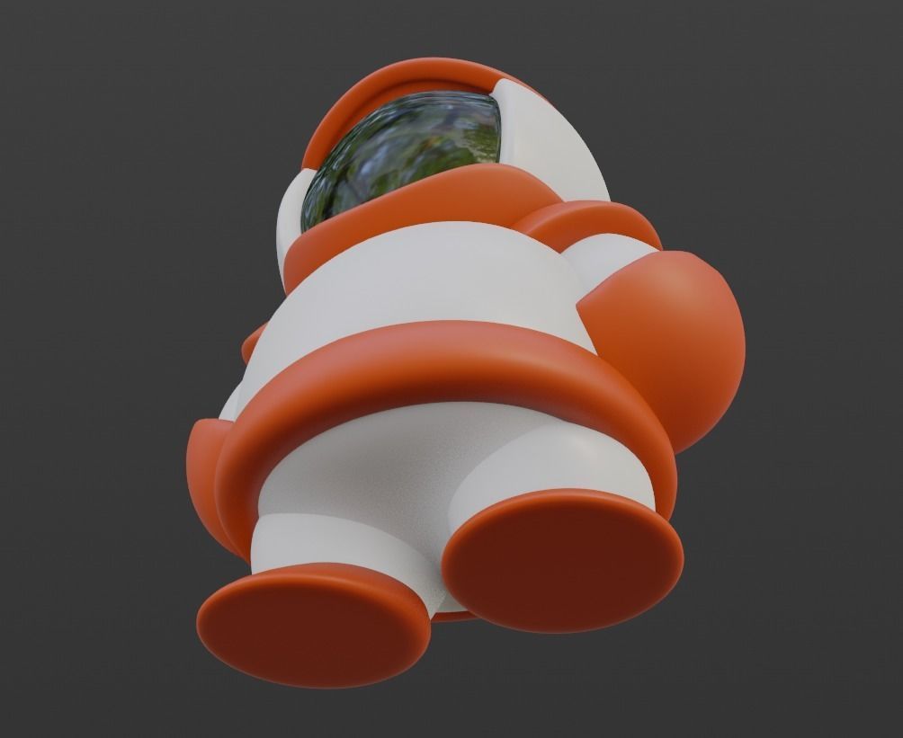 Cartoon Astronaut 3D model | CGTrader