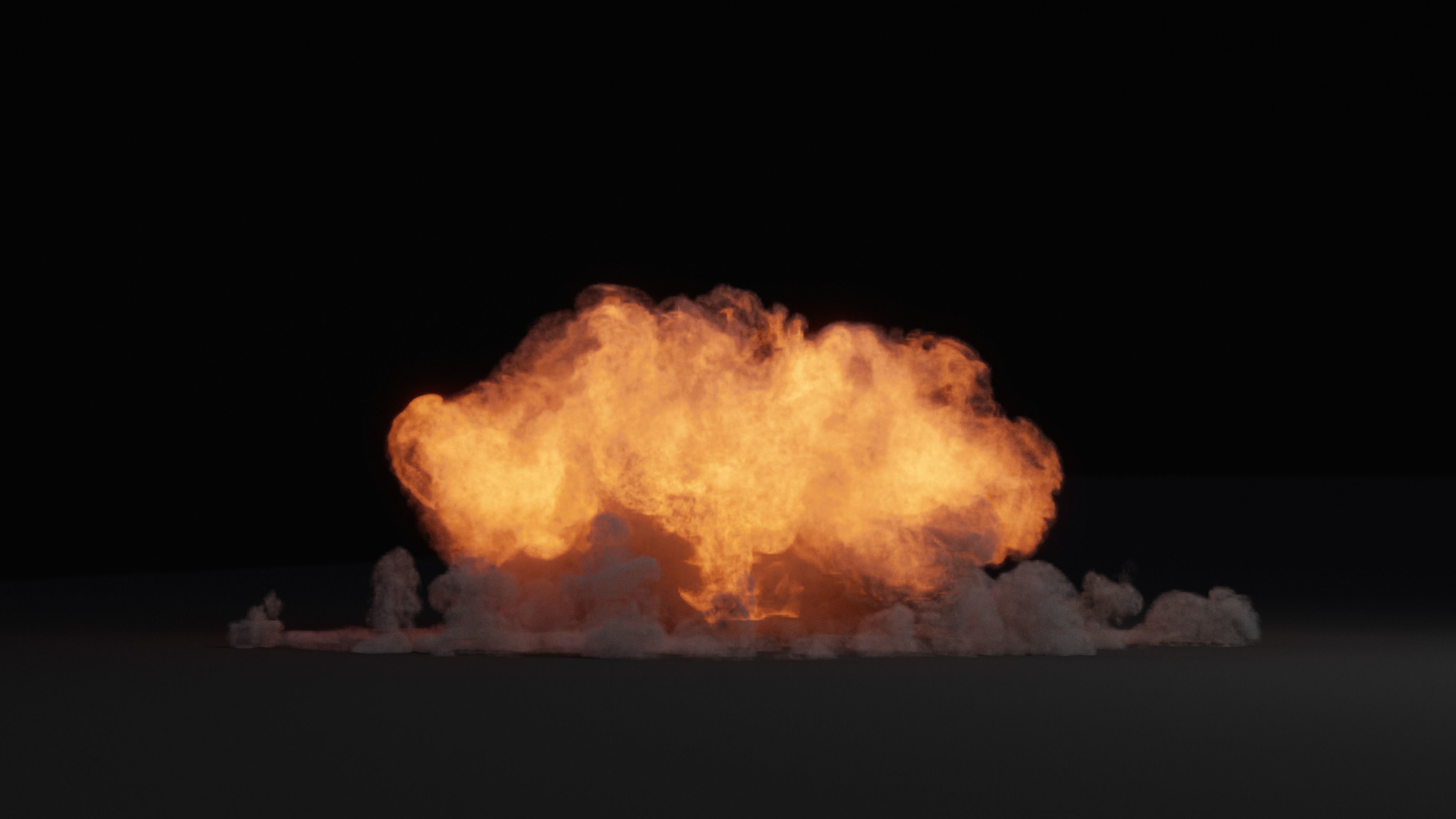 3D Tow Missile Explosion 3D model animated | CGTrader