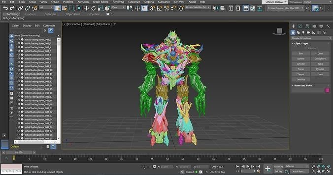 Transformer Movie 1 Megatron High Quality 3Ds Model 3D model | CGTrader