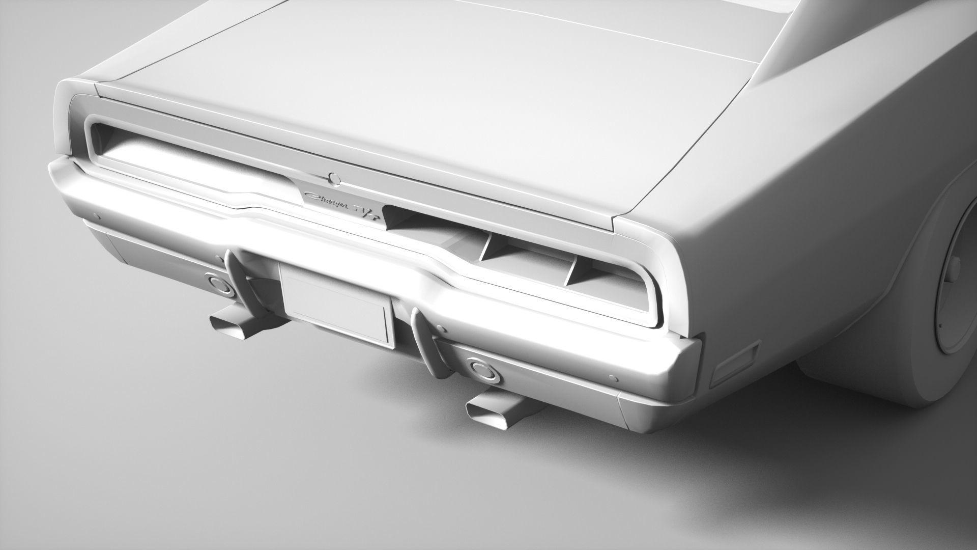 dodge charger 3D model | CGTrader