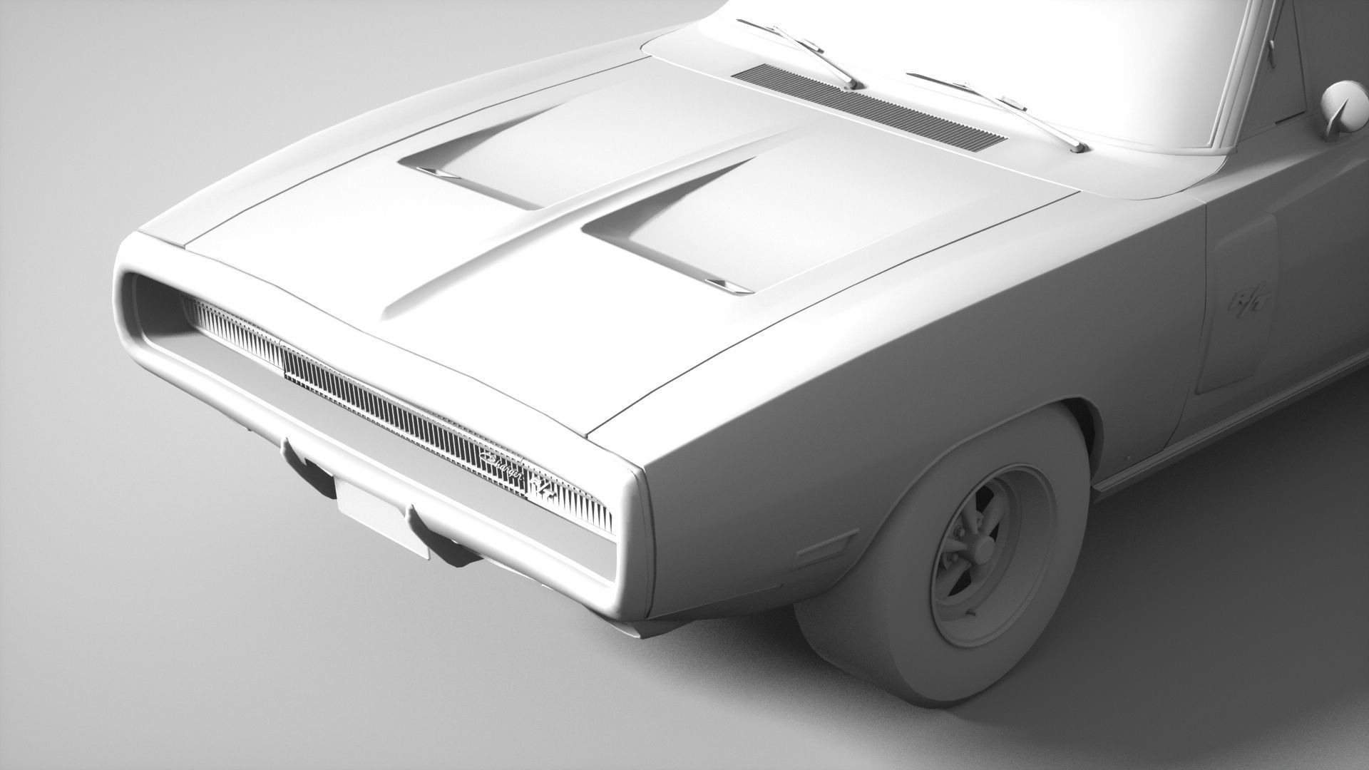 dodge charger 3D model | CGTrader