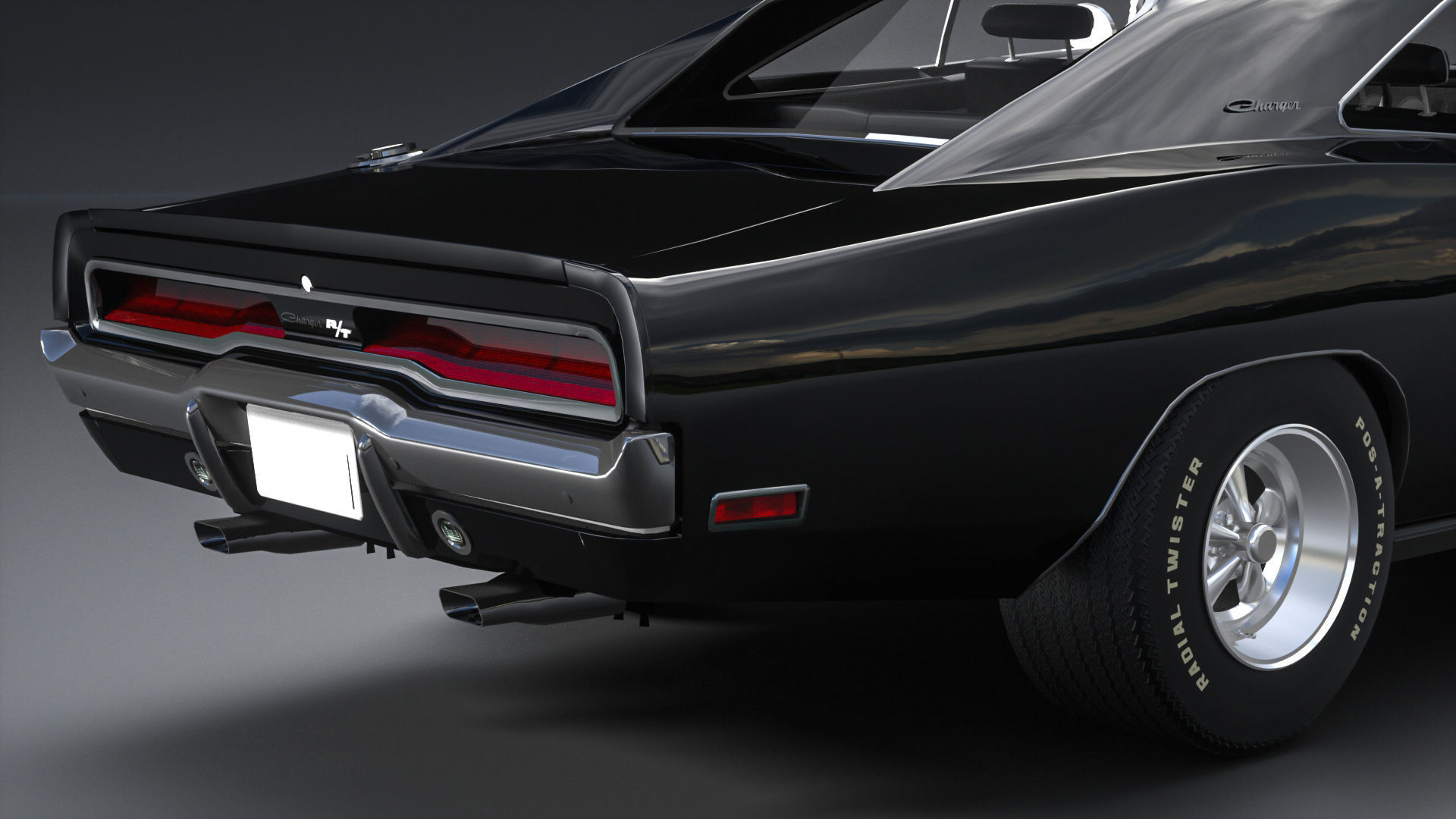 dodge charger 3D model | CGTrader