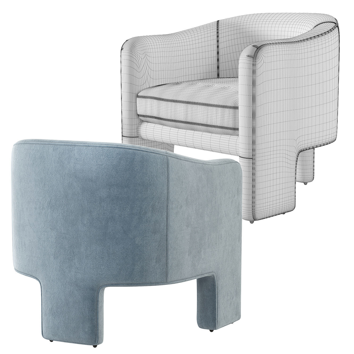 Sculpt Chair Collection | CGTrader