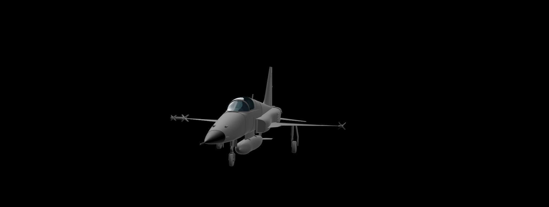 F5 Northrop scaled 3D model 3D printable | CGTrader