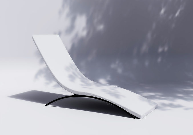 Lounge chair high poly 3d model 3D model | CGTrader