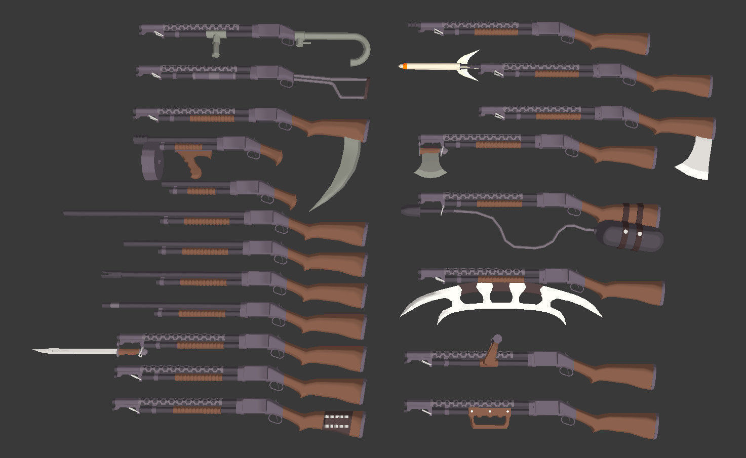 3D model Sentinel Series M1897 VR / AR / low-poly | CGTrader