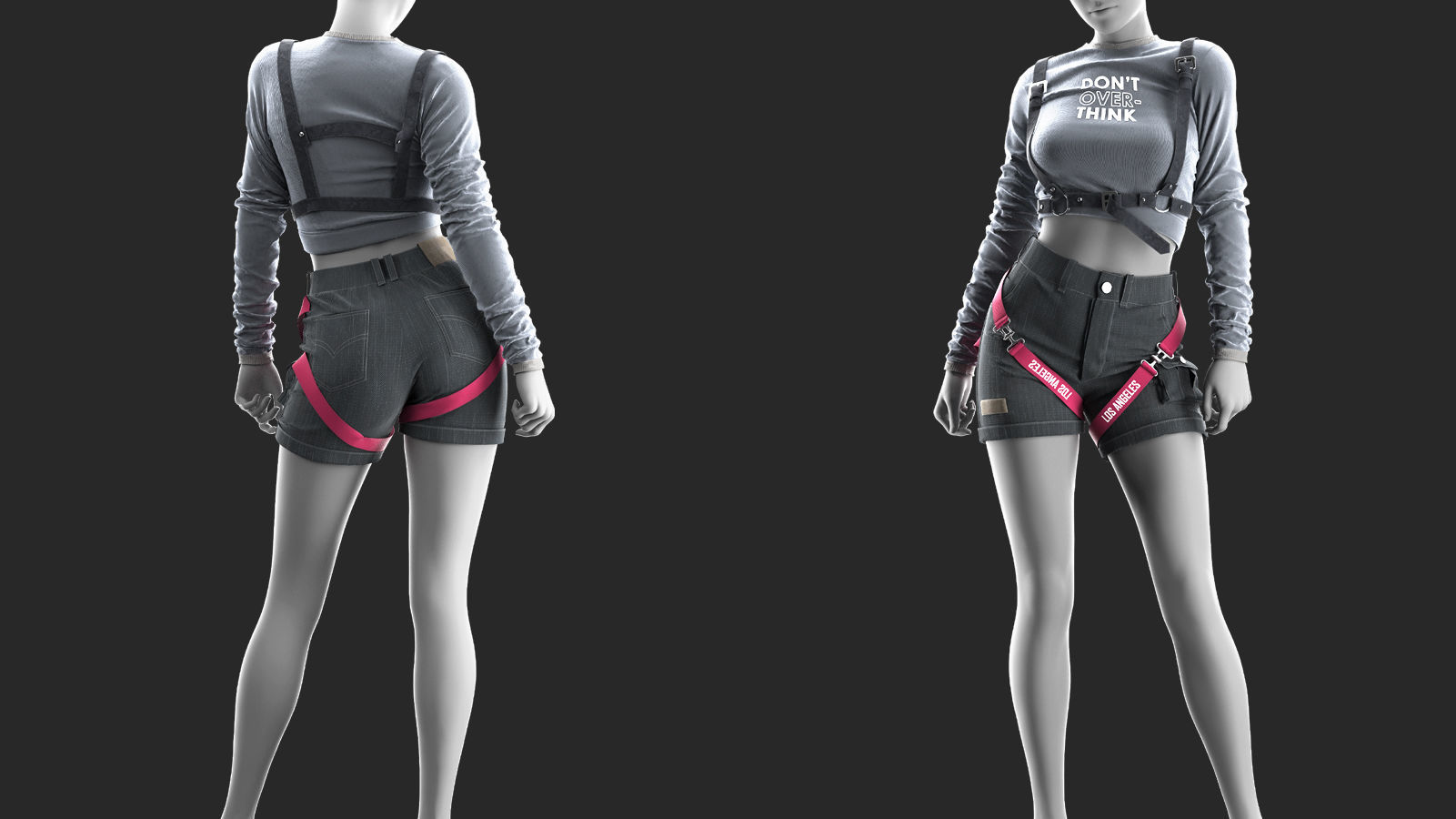 10 Outfits VOL 2 - Marvelous - CLO Project file 3D model | CGTrader