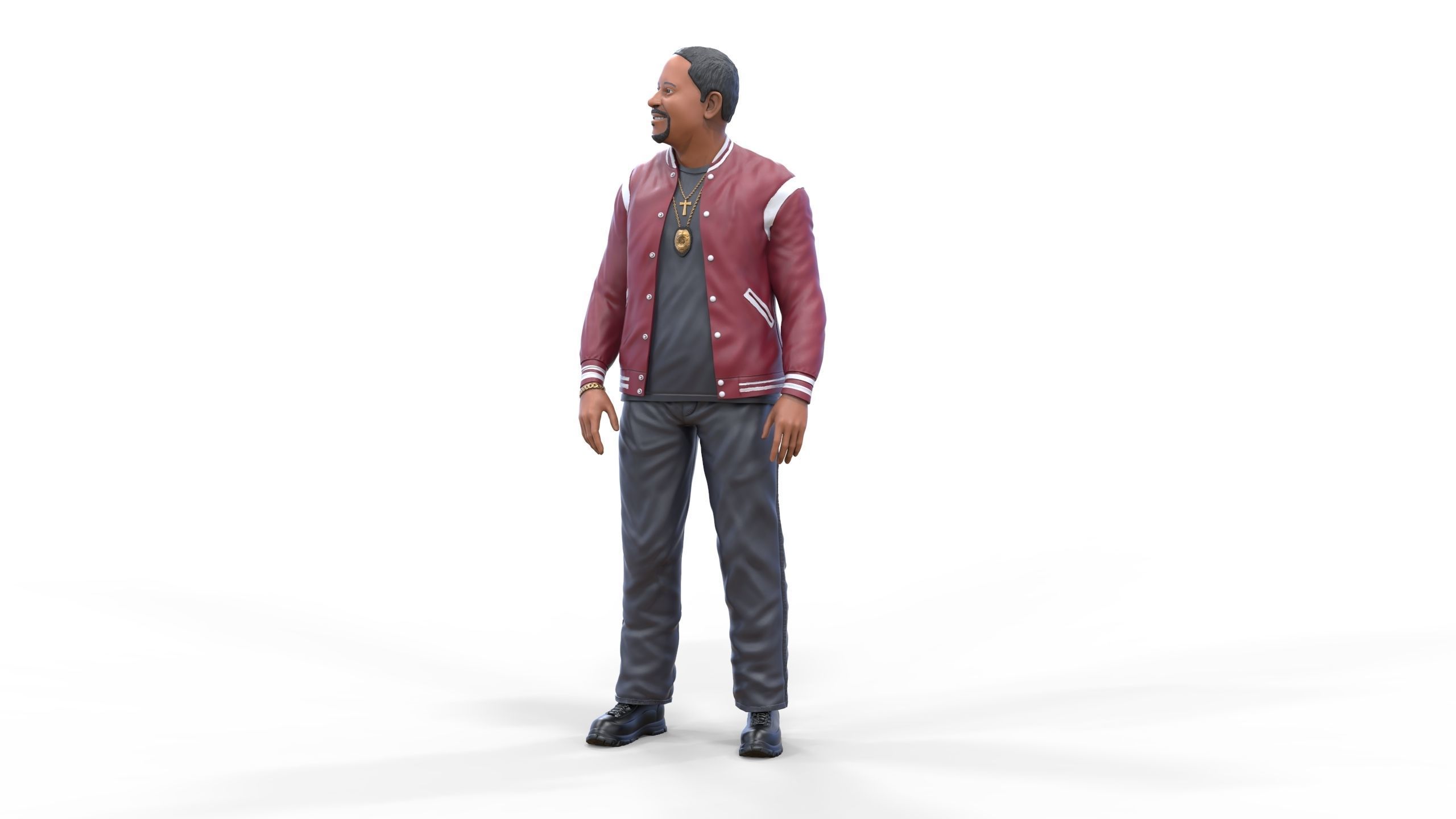 N2 Bad Boys Martin Lawrence 3D model 3D printable | CGTrader