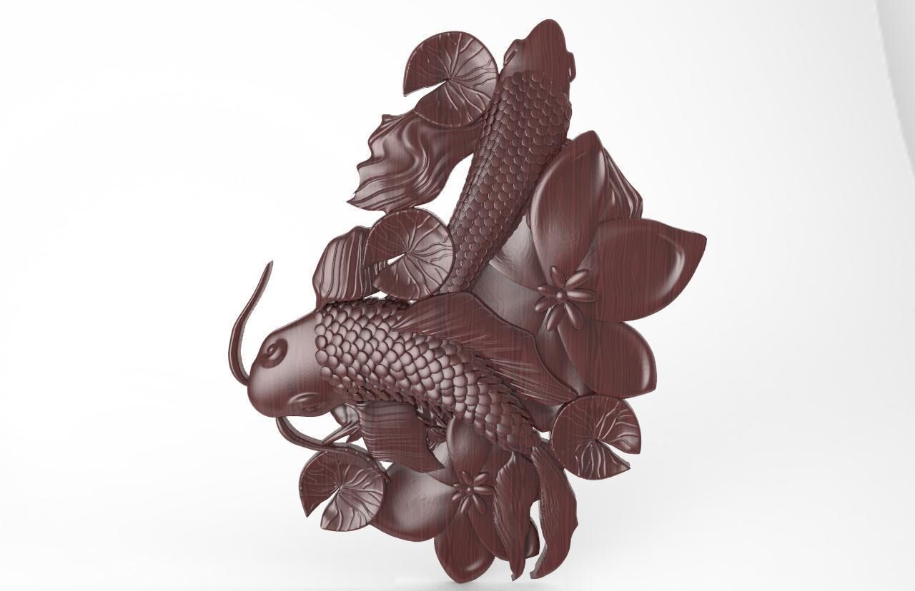 Fish CNC 23 2 3D model 3D printable | CGTrader
