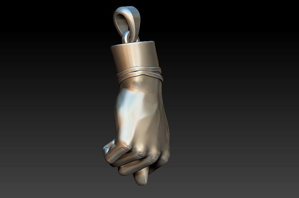 Fig Hand Sign - Figa 3D model 3D printable | CGTrader