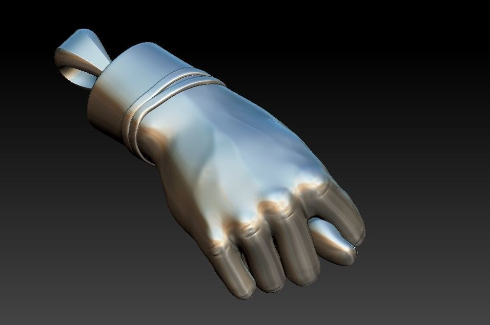 Fig Hand Sign - Figa 3D model 3D printable | CGTrader