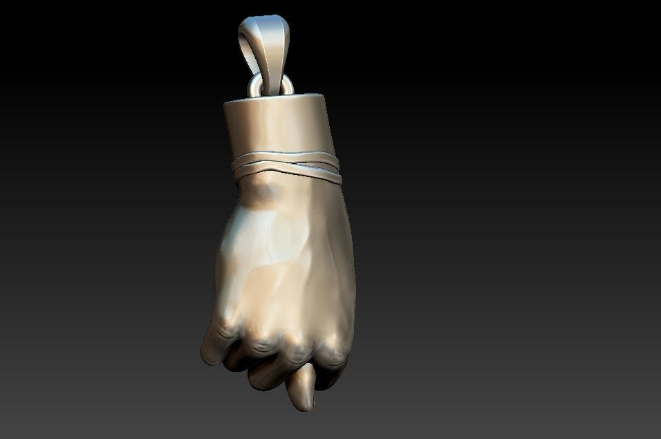 Fig Hand Sign - Figa 3D model 3D printable | CGTrader