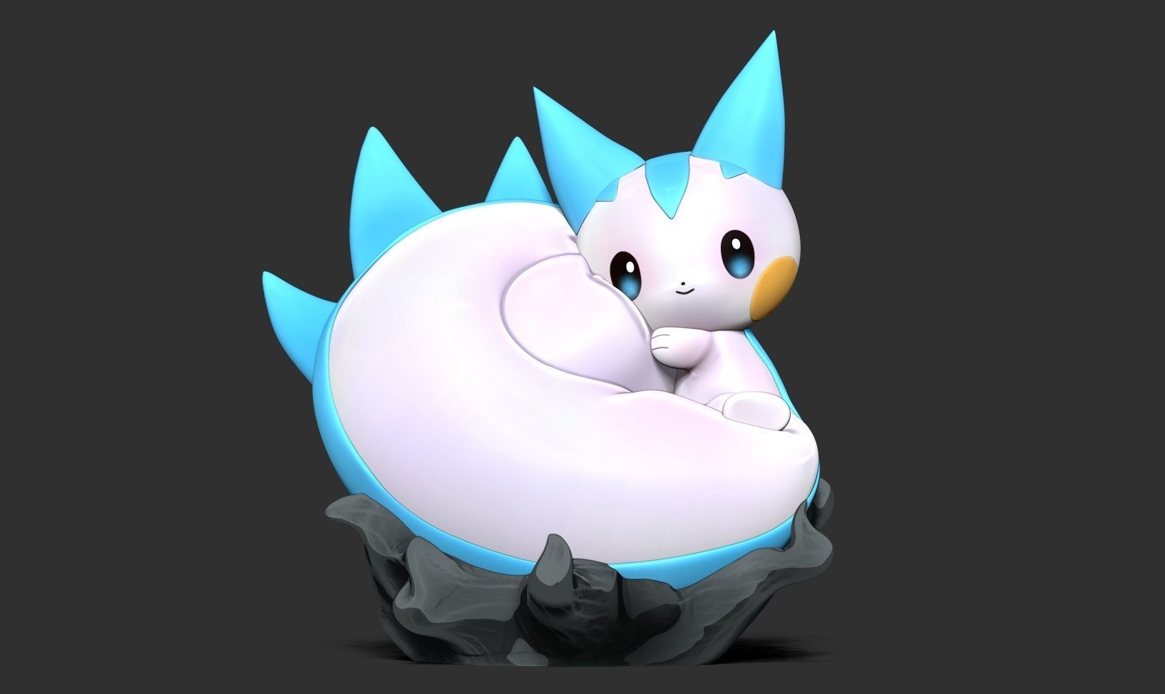 Pachirisu - Pokemon Fanart 3D model 3D printable | CGTrader