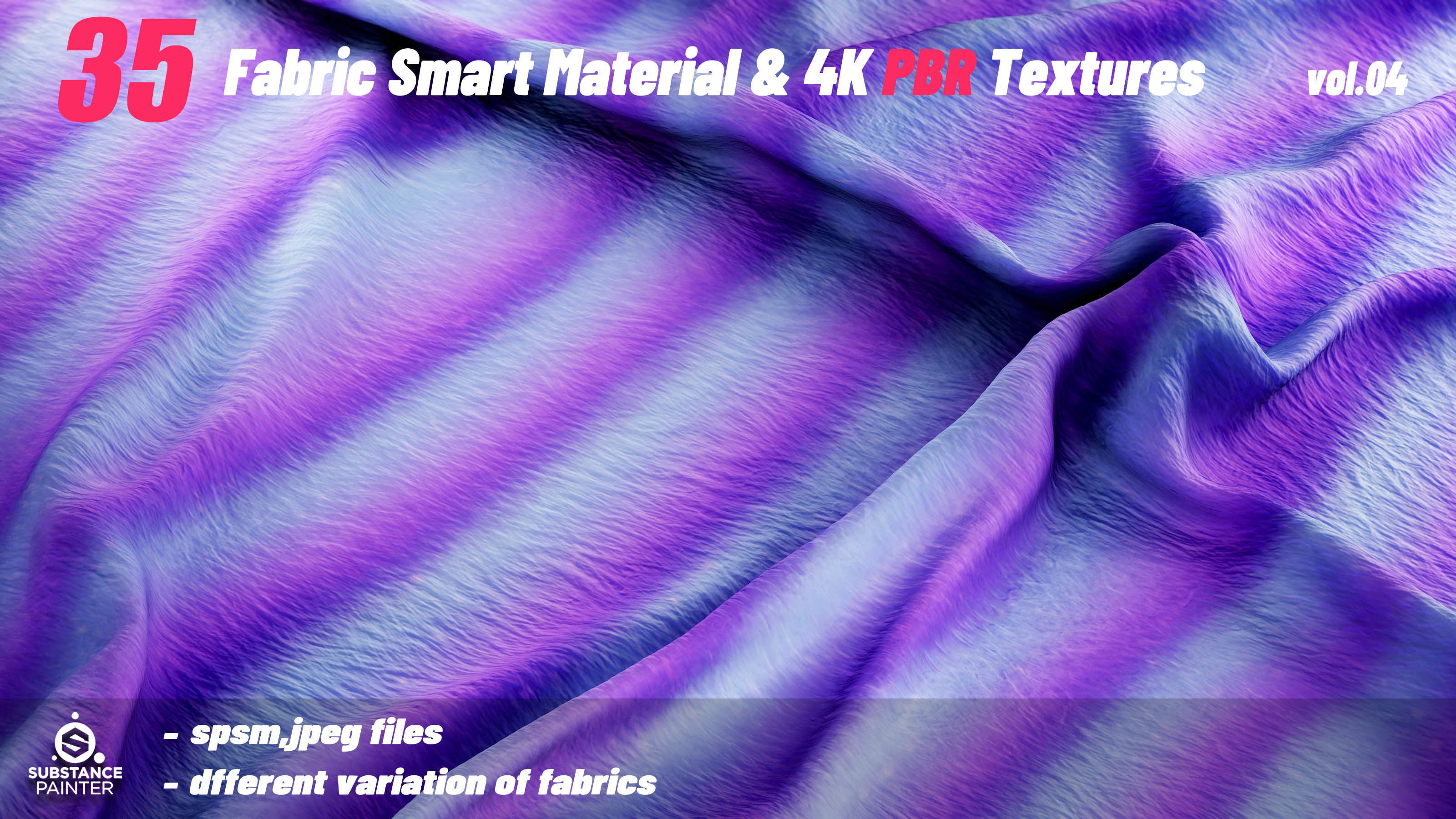 35 High Quality Fabric Smart Materials and 4K PBR Texture VOL04 Texture ...