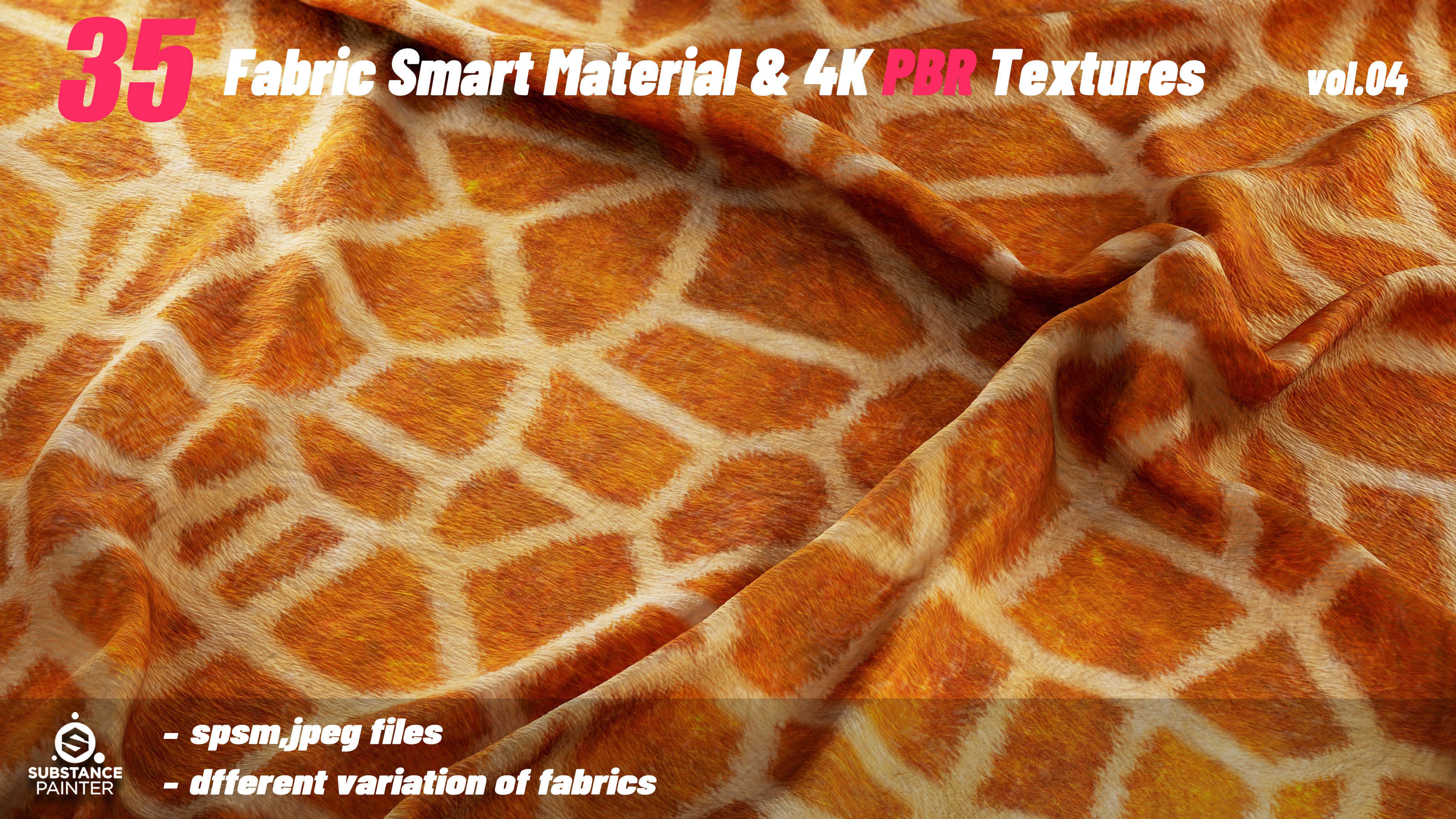35 High Quality Fabric Smart Materials and 4K PBR Texture VOL04 Texture ...
