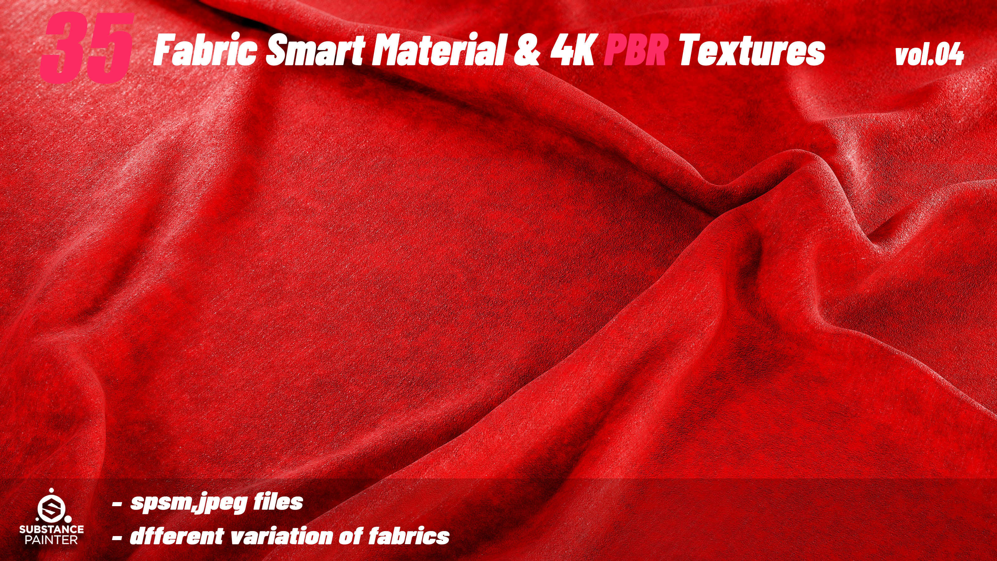 35 High Quality Fabric Smart Materials and 4K PBR Texture VOL04 Texture ...