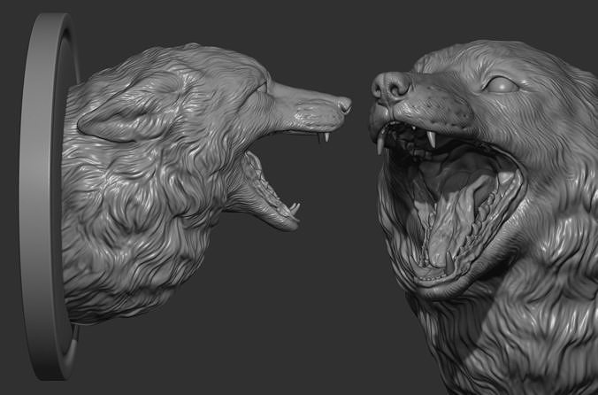 Fox grin head 3D model 3D printable | CGTrader