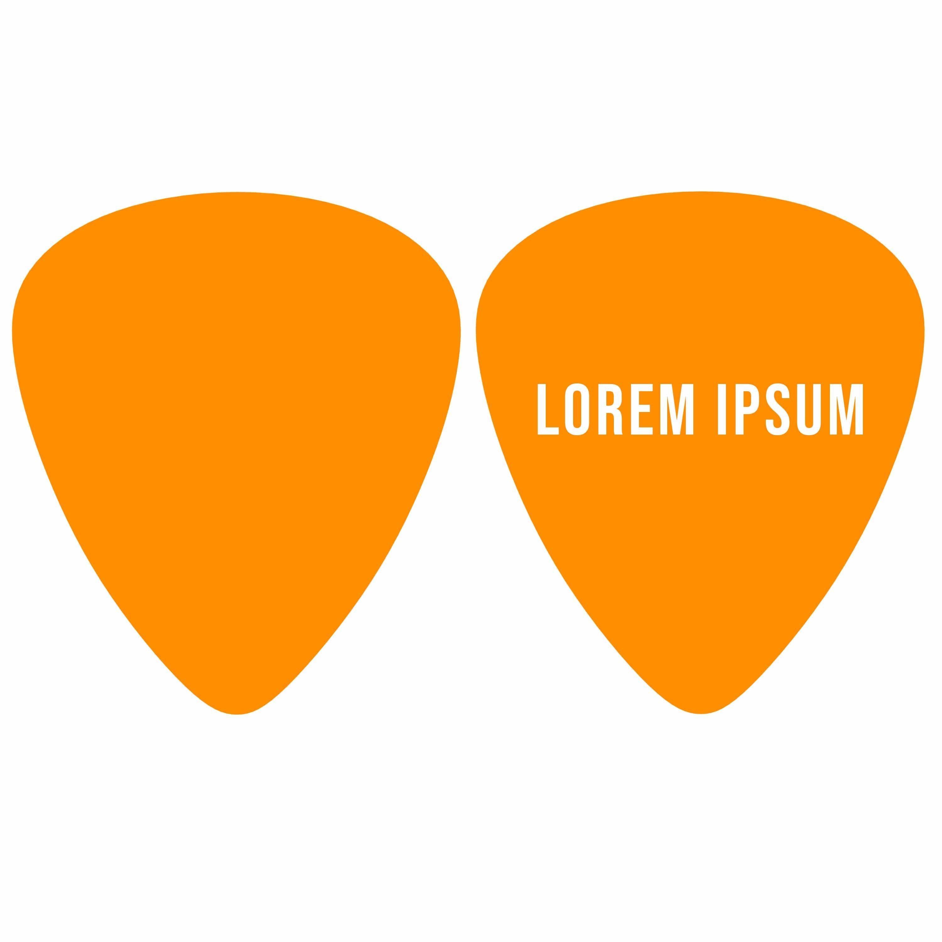 Plectrum guitar 3D model | CGTrader