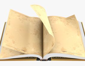 Animated Old book 3D Models | CGTrader
