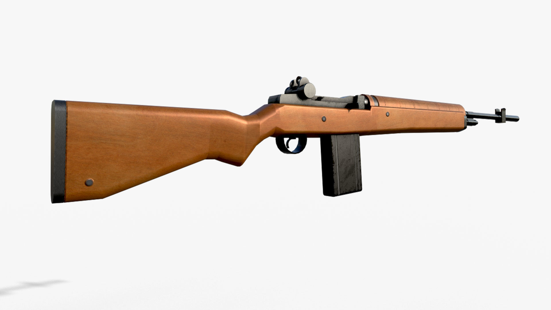 3D model M14 Assault Rifle VR / AR / low-poly | CGTrader