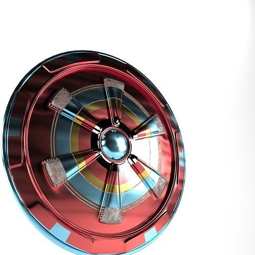 High poly Shiled 3D model | CGTrader