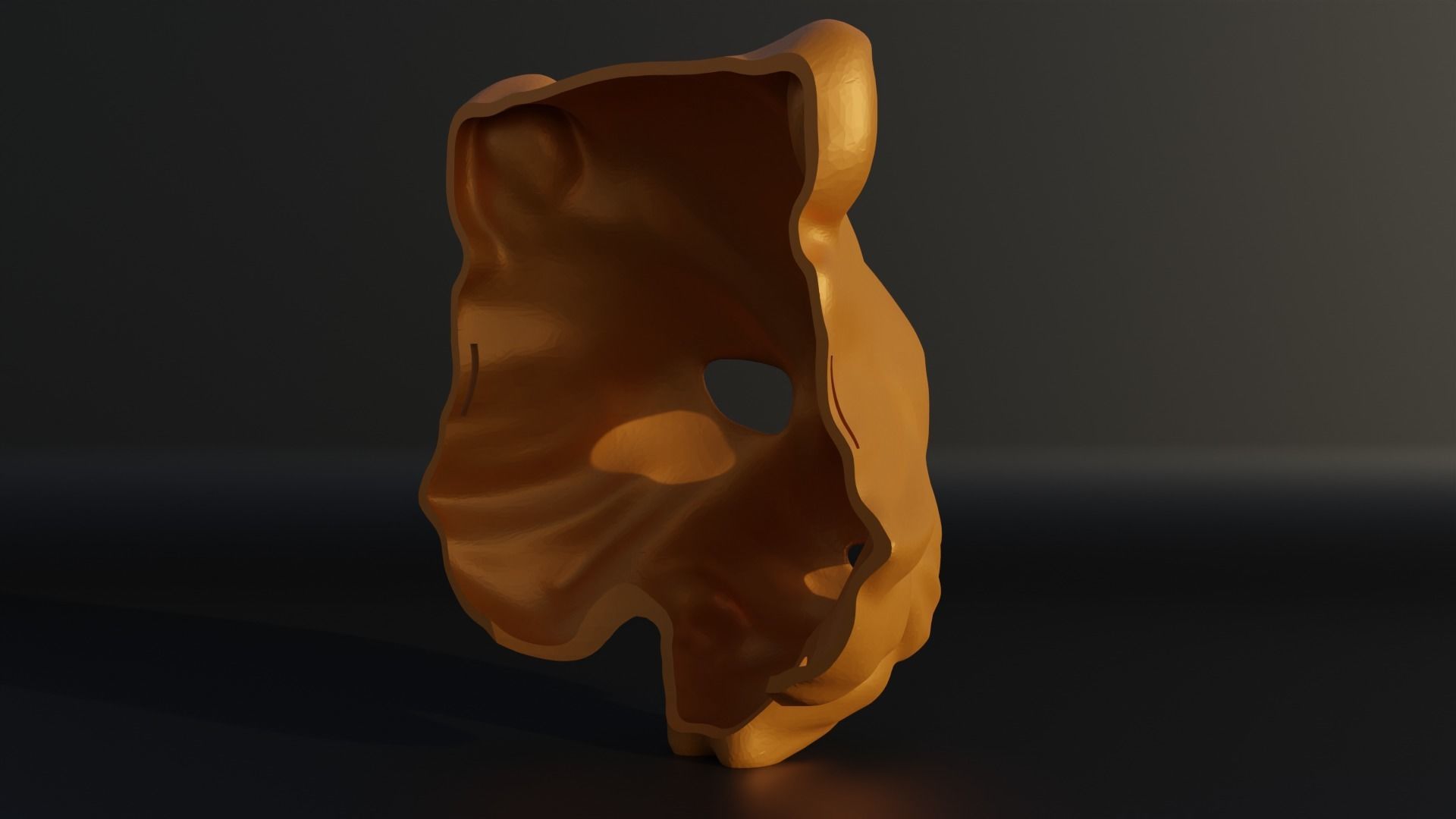 Tiger Cosplay Face Mask 3D model 3D printable | CGTrader