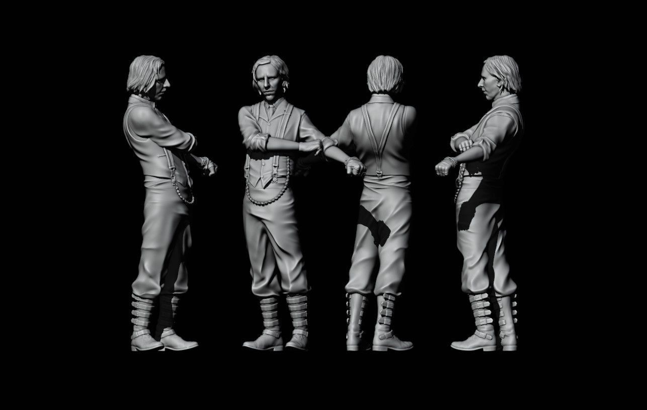 marilyn manson 3D printing 3D model 3D printable | CGTrader