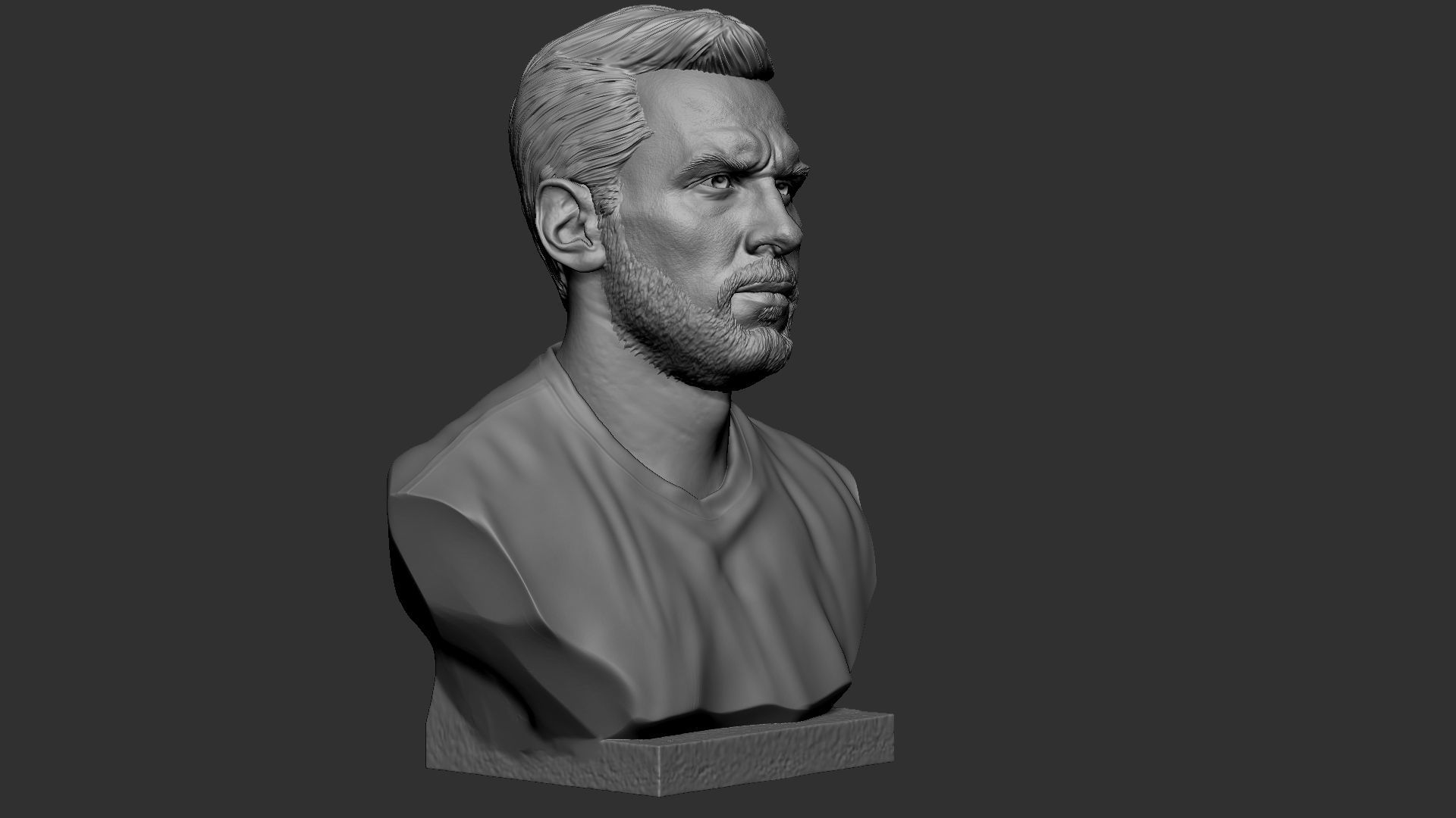 Lionel Messi 3D model 3D printable | CGTrader