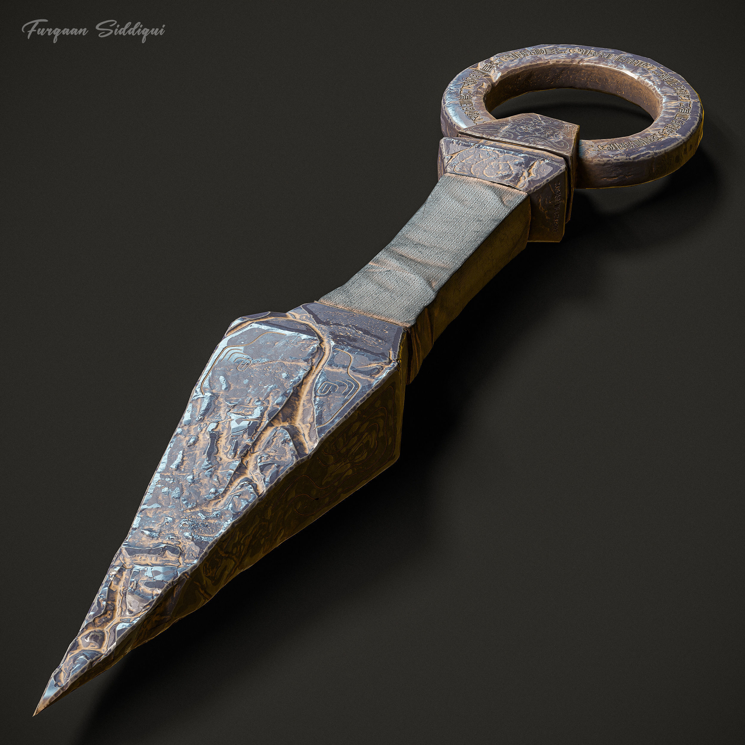 3D model Realistic Ancient Dagger VR / AR / low-poly | CGTrader