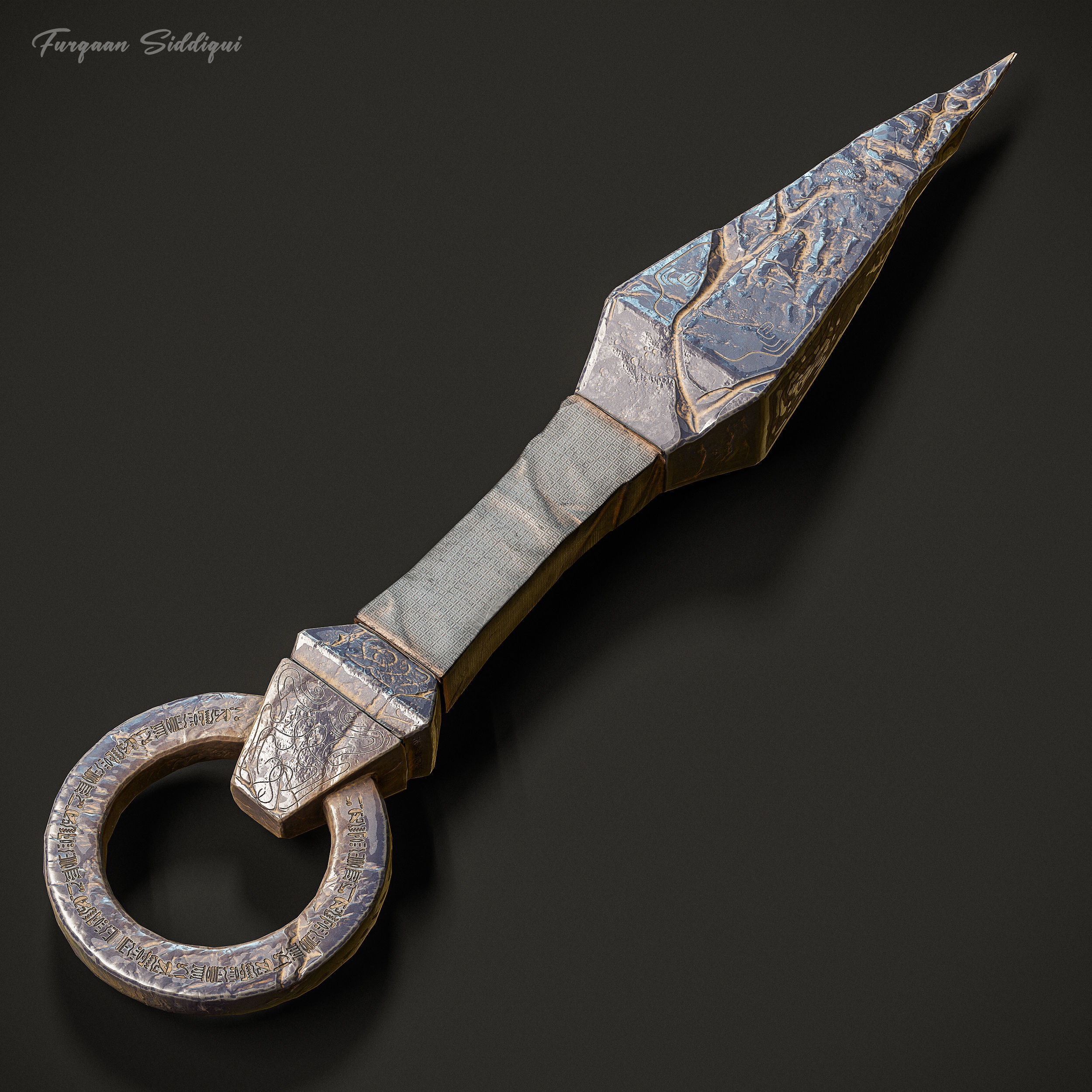 3D model Realistic Ancient Dagger VR / AR / low-poly | CGTrader