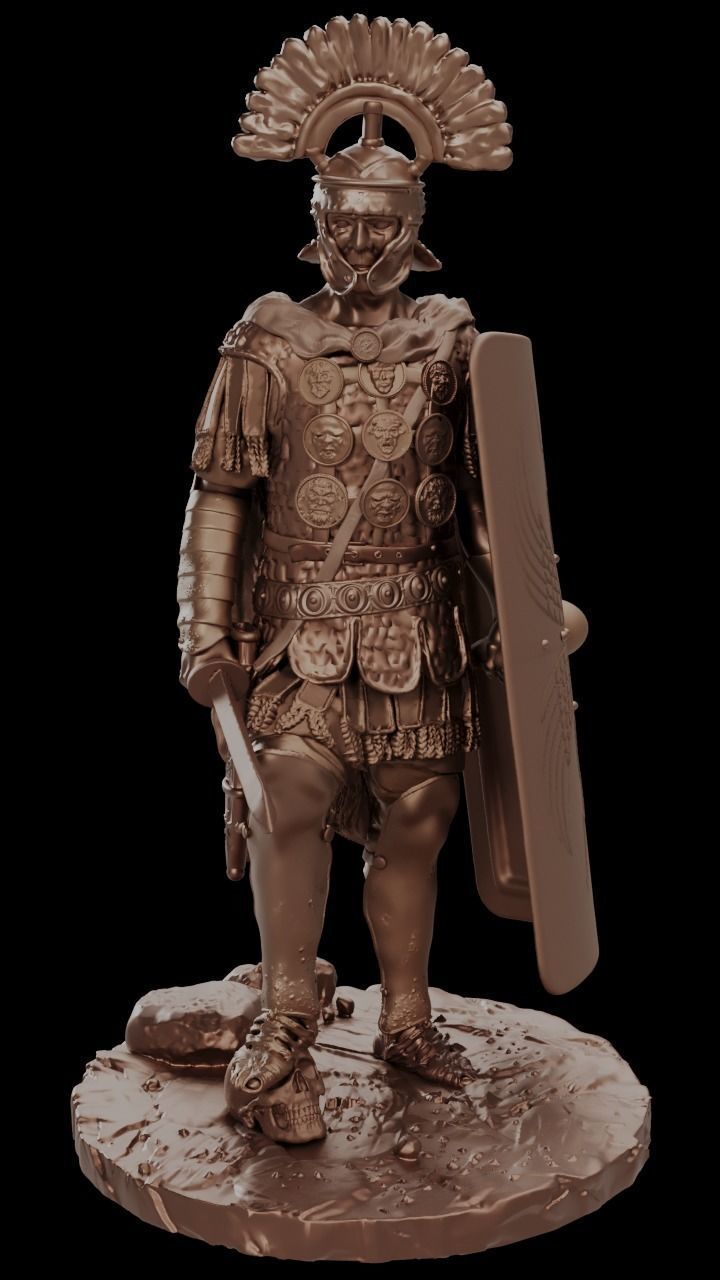 Roman Centurion 3D model 3D printable | CGTrader