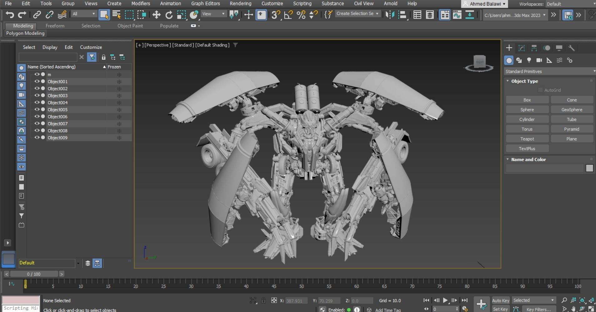 Transformer Rampage High Quality 3Ds Model 3D model | CGTrader