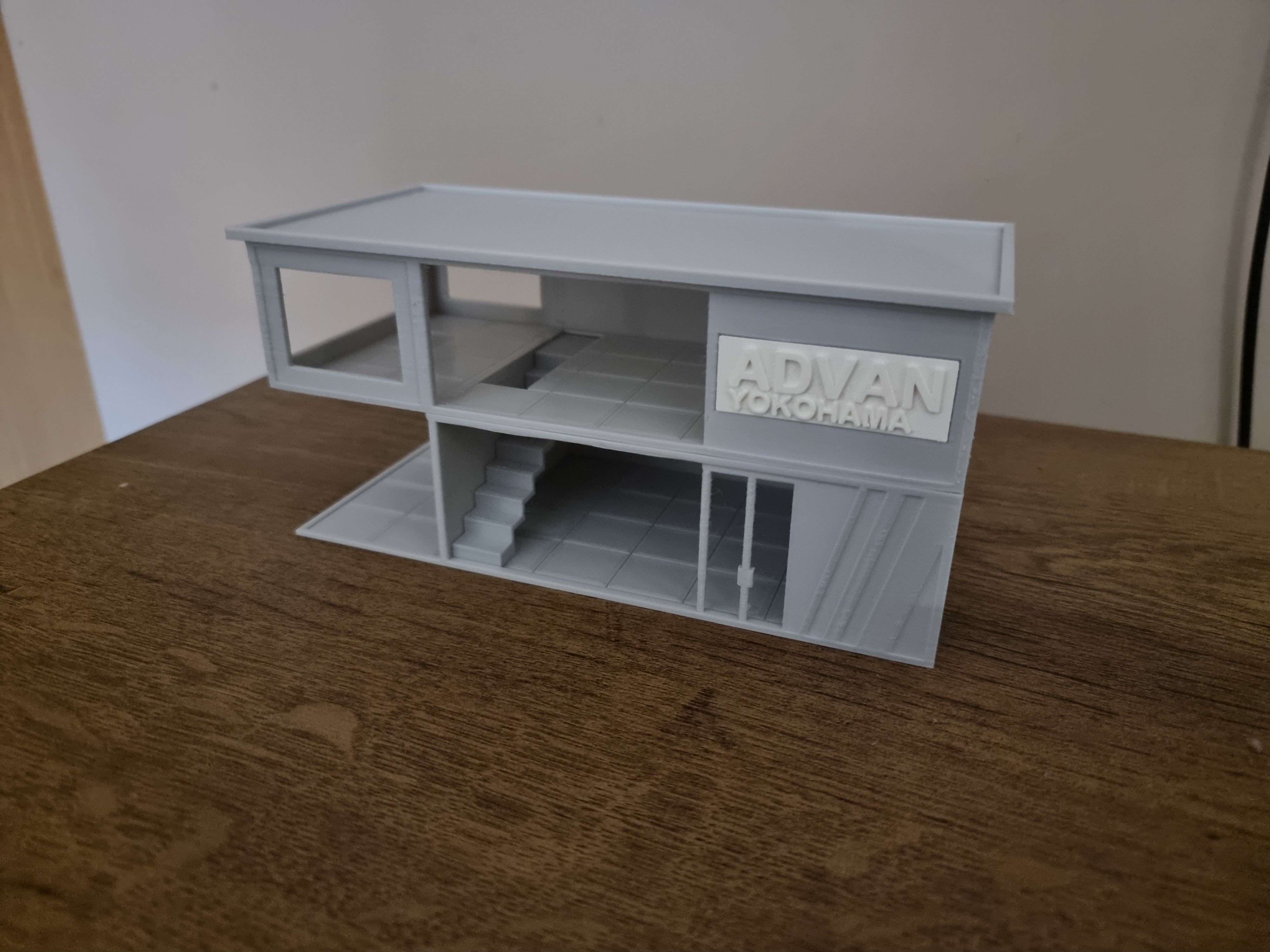 Advan garage 1 64 3D model 3D printable | CGTrader