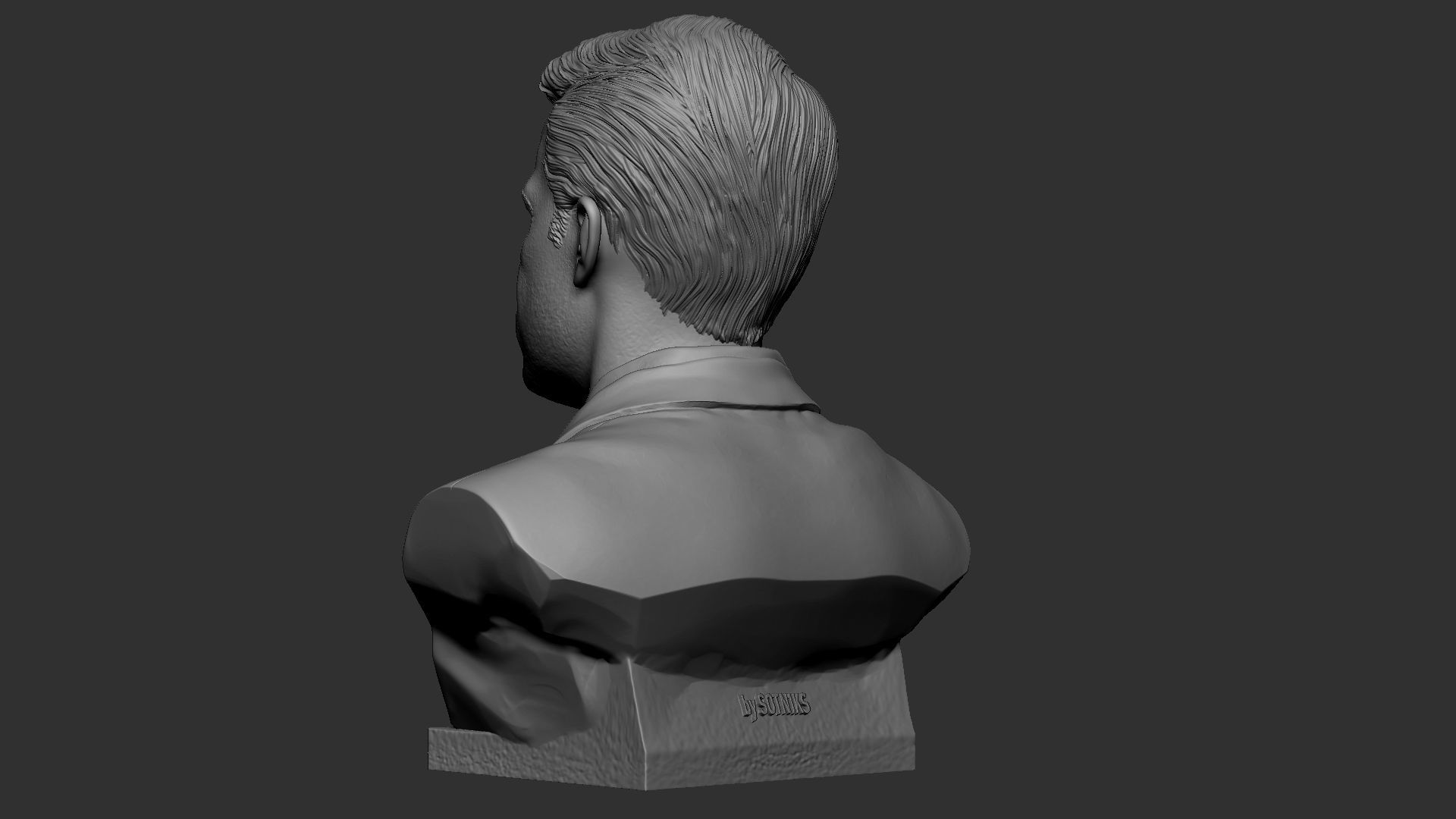 Magnus Carlsen 3D model 3D printable | CGTrader